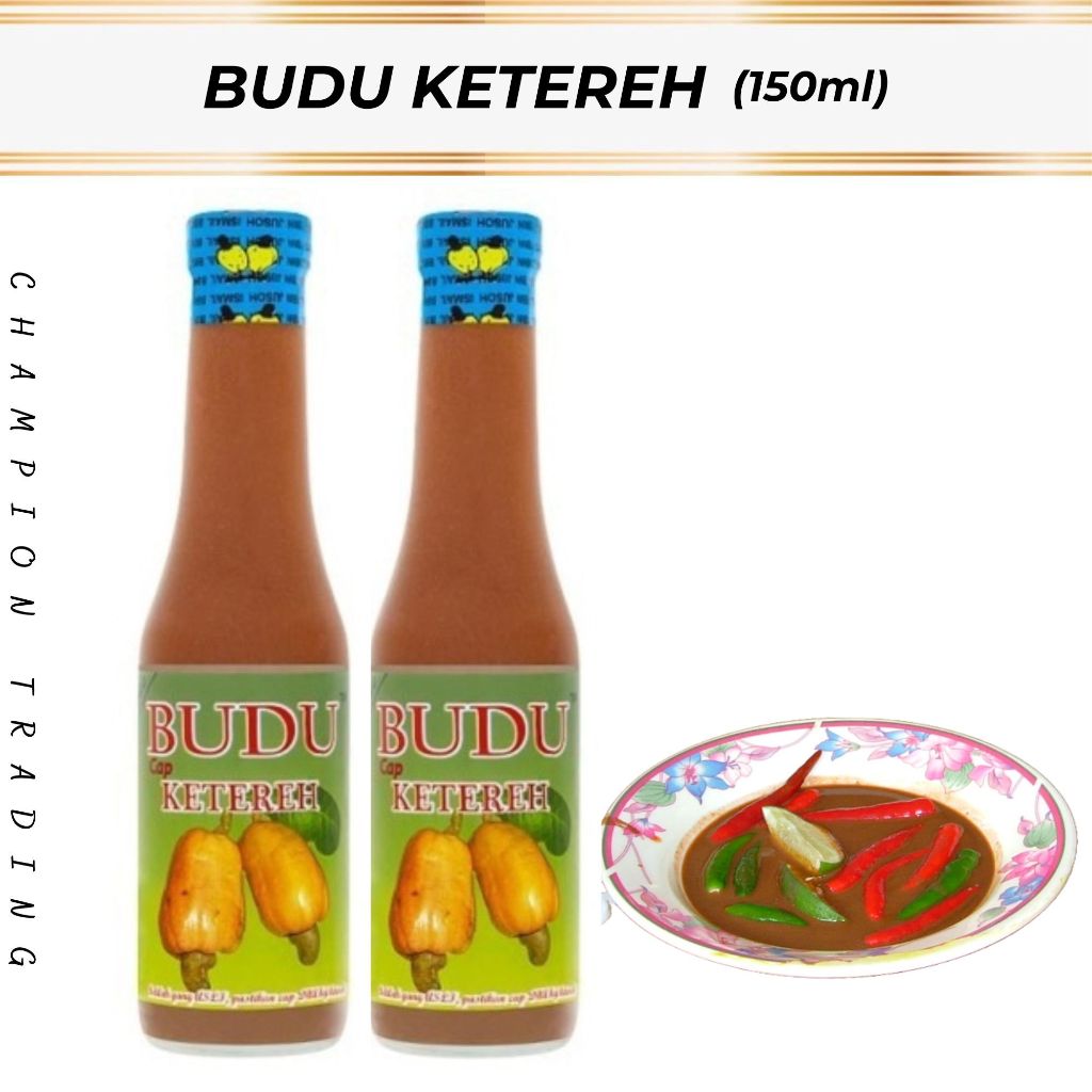 Budu CAP KELANTAN The Best (150ml) | Shopee Philippines
