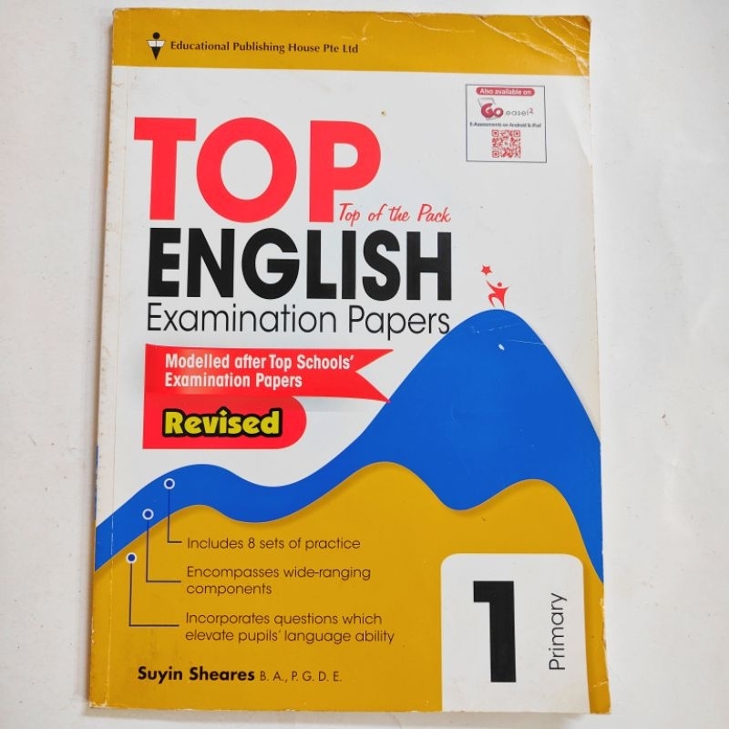EPH Top English Examination Papers Primary 1 Syllabus MCQ Grammar ...