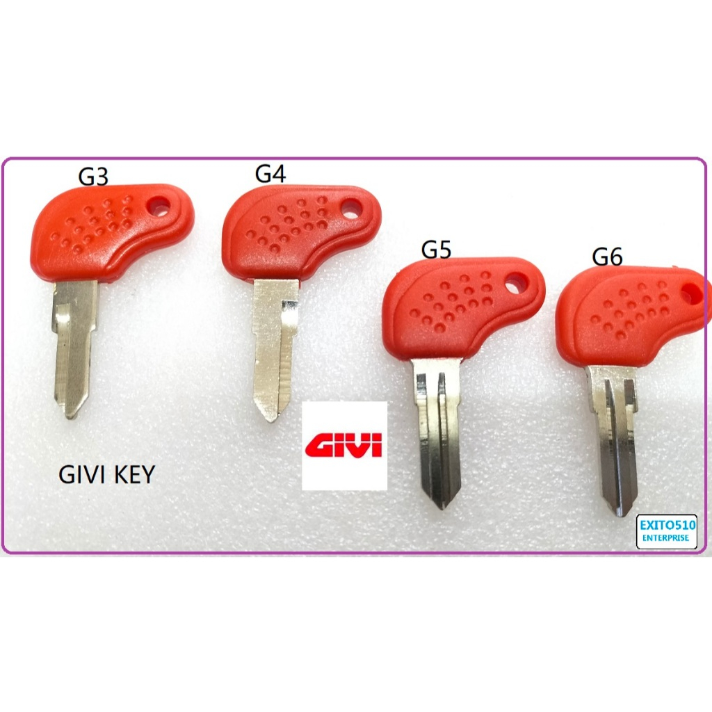 Key GIVI KEY BLANK/GIVI BOX KEY BLANK | Shopee Philippines