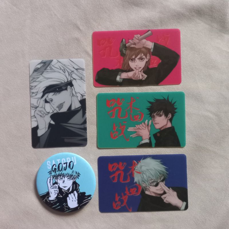 JUJUTSU KAISEN JJK FAN MERCHANDISE SET | Shopee Philippines