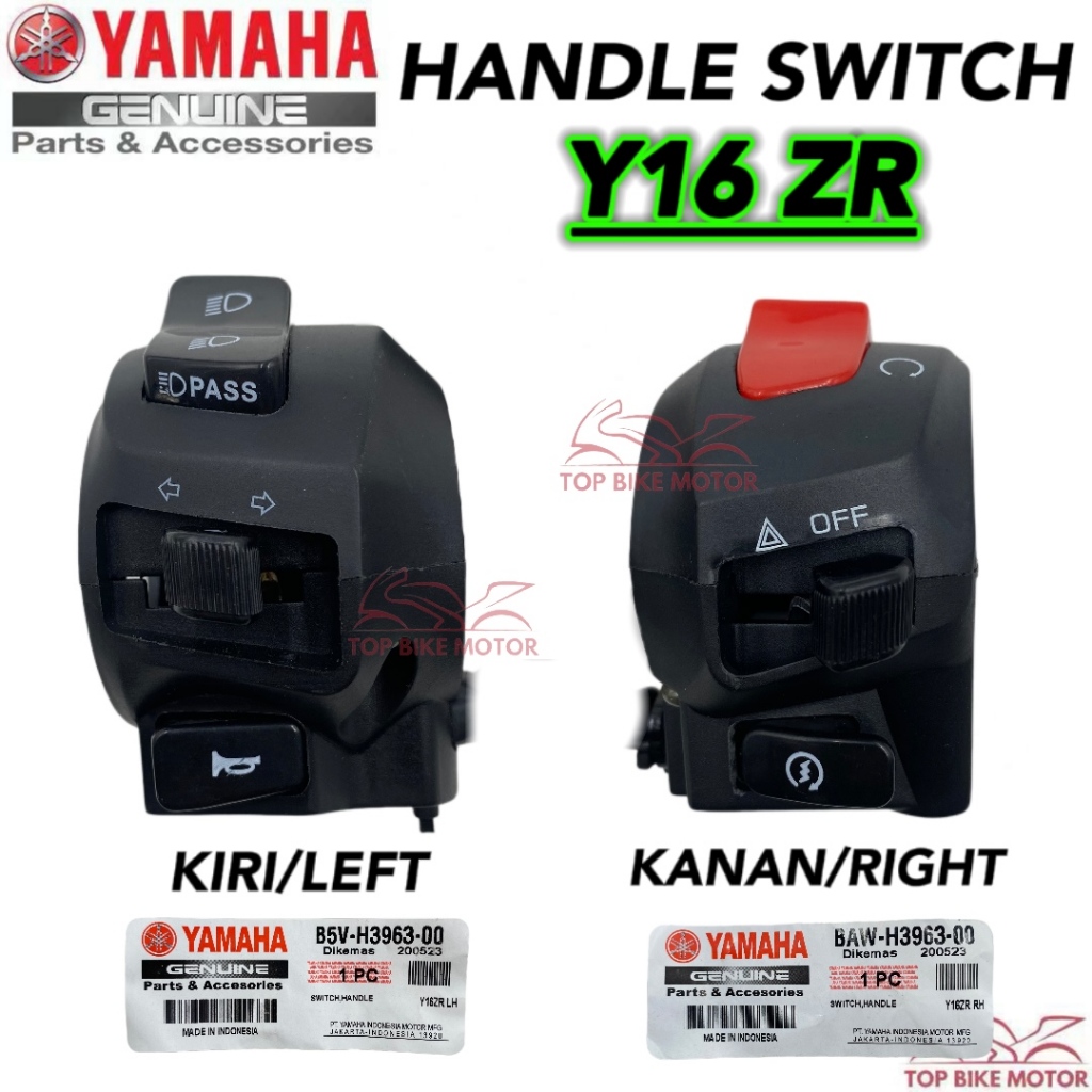 YAMAHA Y16ZR Y16 HANDLE SWITCH LEFT RIGHT KIRI KANAN SET | Shopee ...