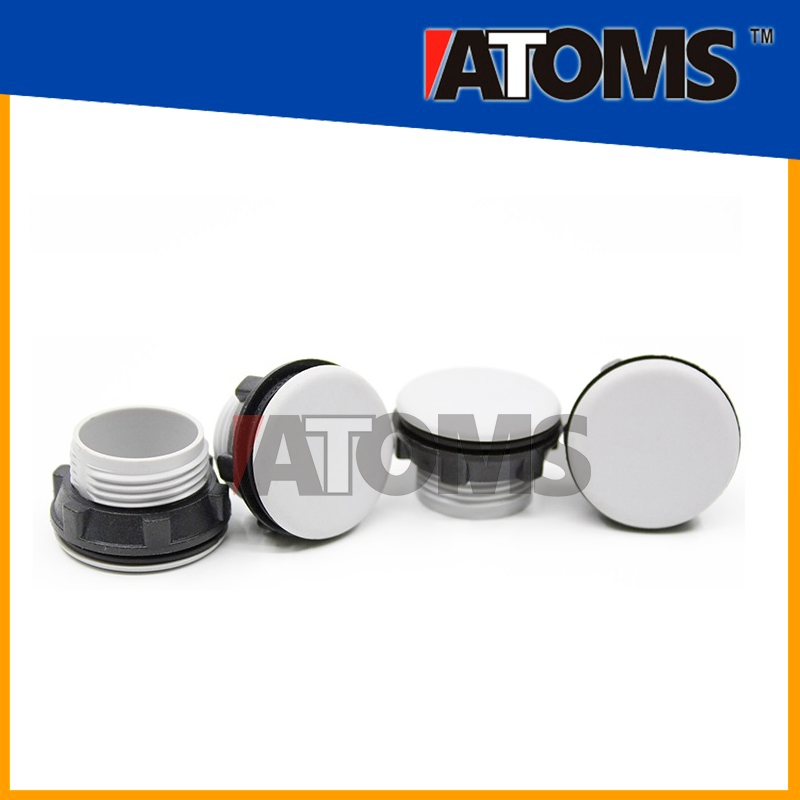 ATOMS HPB 22mm Hole Plug With Lock Nut (100pcs/PACK) | Shopee Philippines
