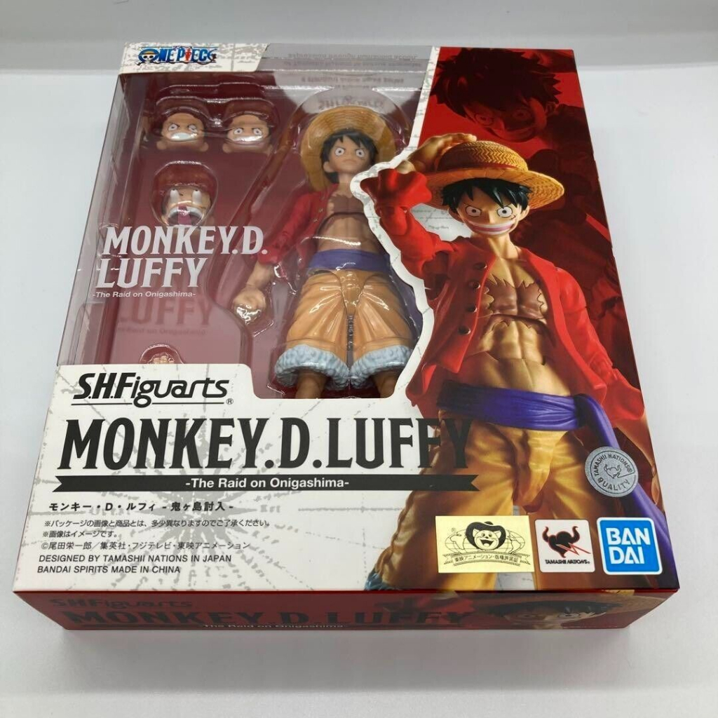 SHF S.H.Figuarts Monkey D. Luffy - The Raid On Onigashima Ver. One ...