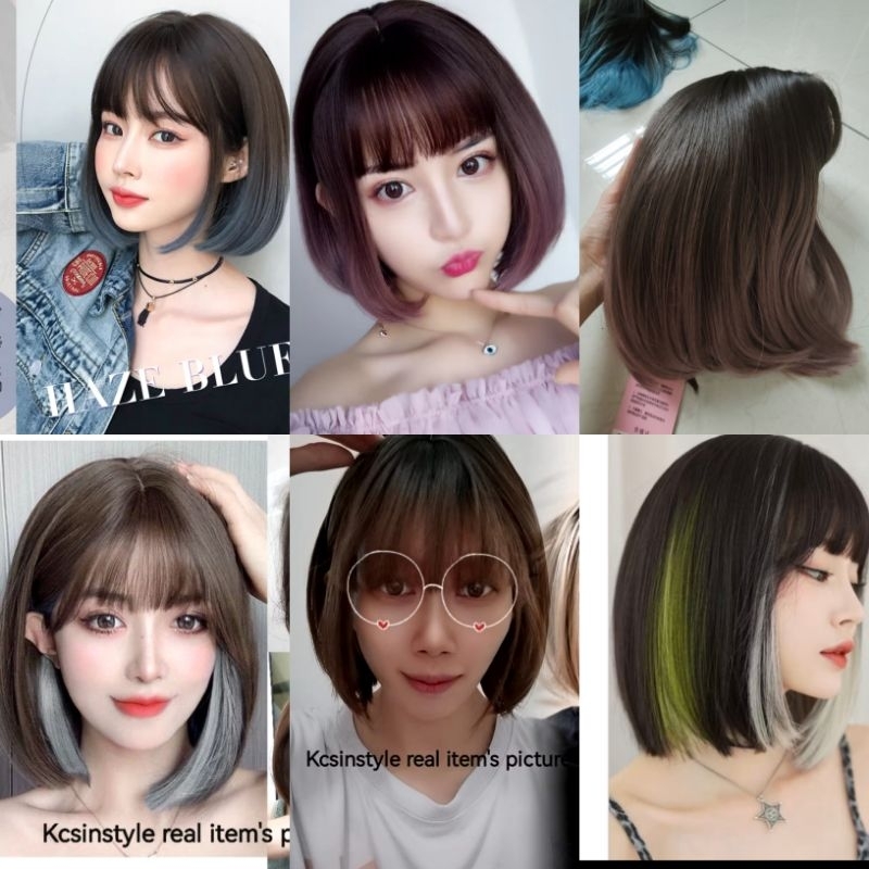 ANTISHINE PREMIUM WIG RAMBUT PALSU 假发 主播 BOBO WIG B1 LISA WIG LISA 同款 ...