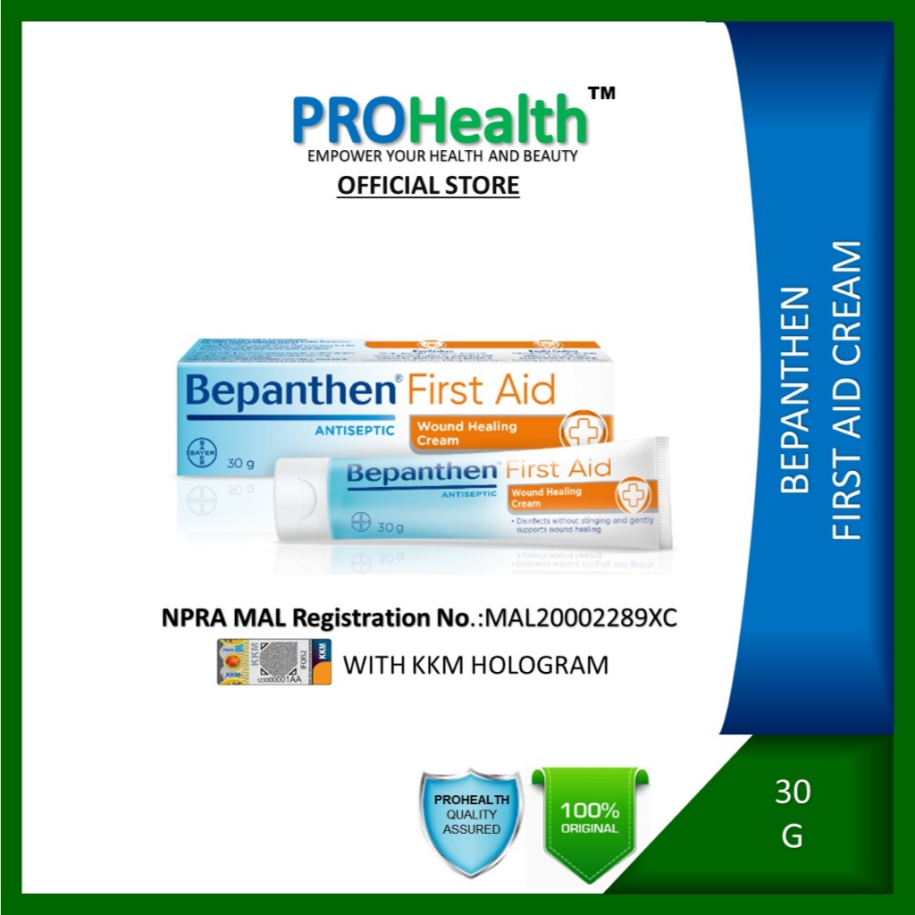 Bepanthen First Aid Cream (30g) - Antiseptic Wound Healing CreamEXPIRY:09/26 | Shopee Philippines