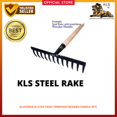 KLS Steel Rake (Agriculture & Oil Palm Harvesting Tools / Alatan ...