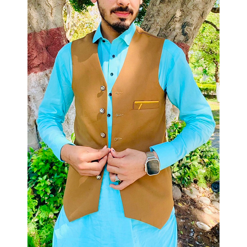 Waistcort Jubah Mens Latest Suit Dress Events Outdoor Wedding Vest Dari ...