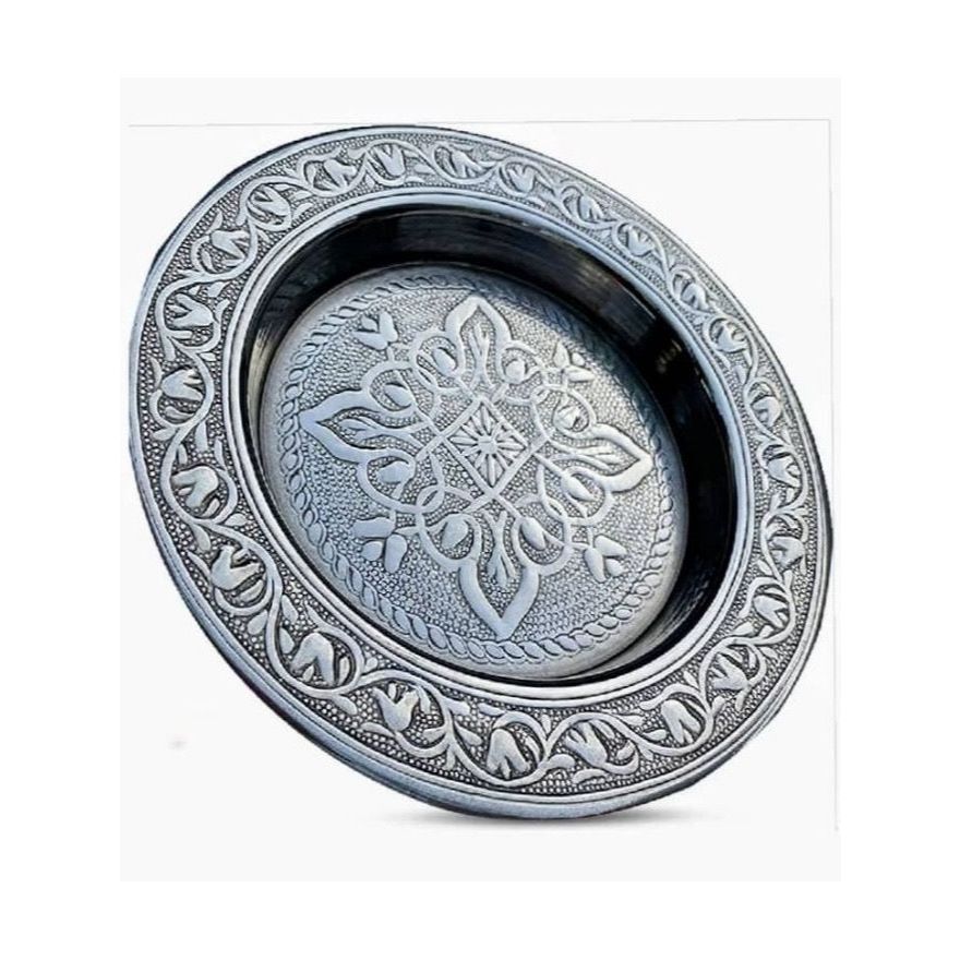 kunafa plate stainless Teel plate | Shopee Philippines