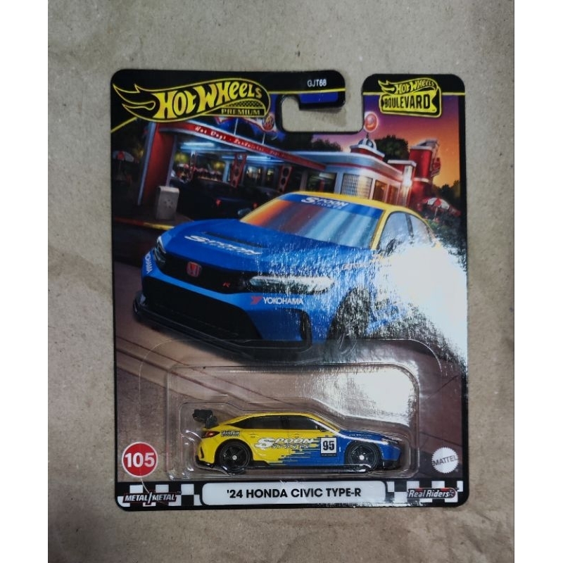 Hot Wheels 2024 Boulveard '24 Honda Civic Type-R (Spoon) | Shopee ...