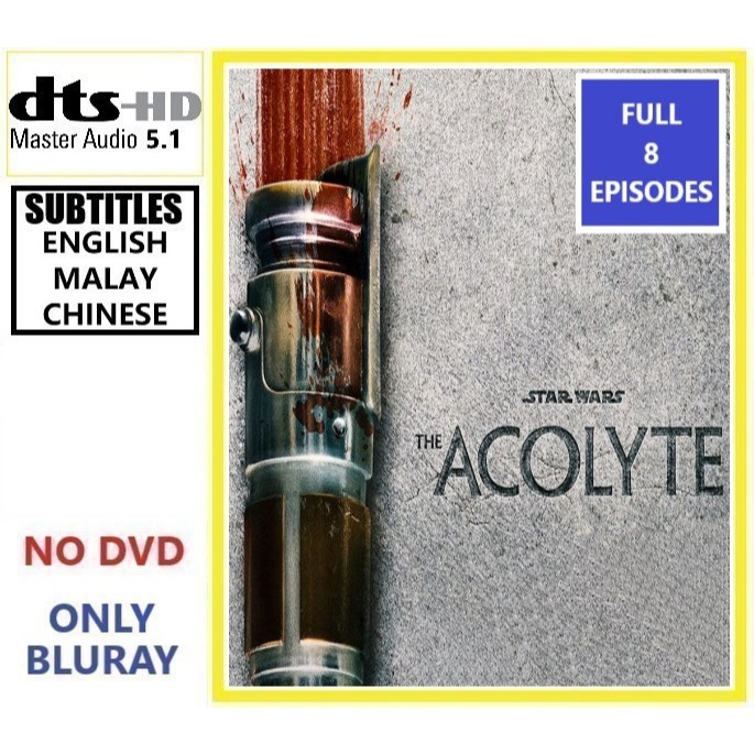 T2D91 The Acolyte Season 1 (2024) [8 EPISODES] (2 DISCS) Action Adventure Sci-Fi | Shopee ...
