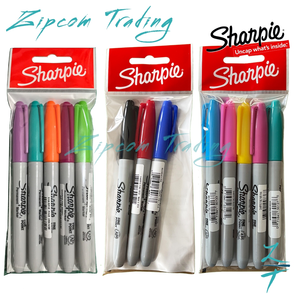 Sharpie Fine Point Permanent Marker Pack | Shopee Philippines