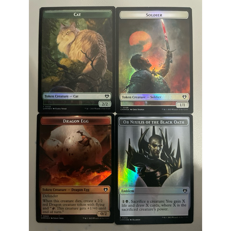 MTG:Commander Master (CMM) Token Artifact Card (Foil) | Shopee Philippines