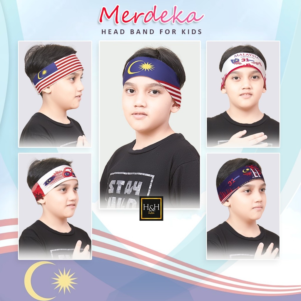 New Arrival 2024 Merdeka Headband for kids By durahahijabexclusive ...