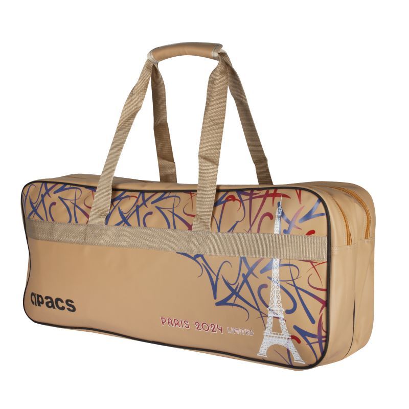 APACS PARIS 2024-REC-D-SF BADMINTON RACQUET BAG - TAN BROWN | Shopee ...