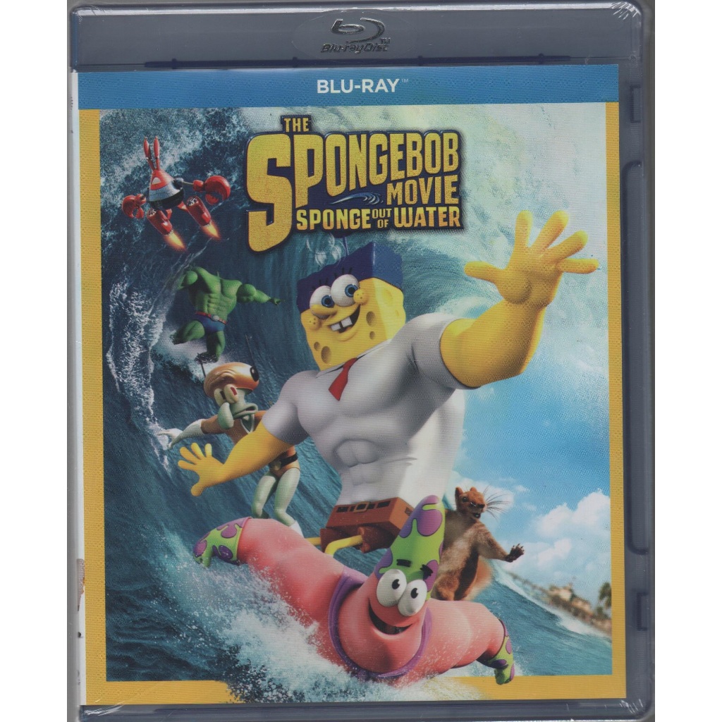 Blu-Ray Disc The SpongeBob Movie - Sponge Out of Water (2015 Film ...