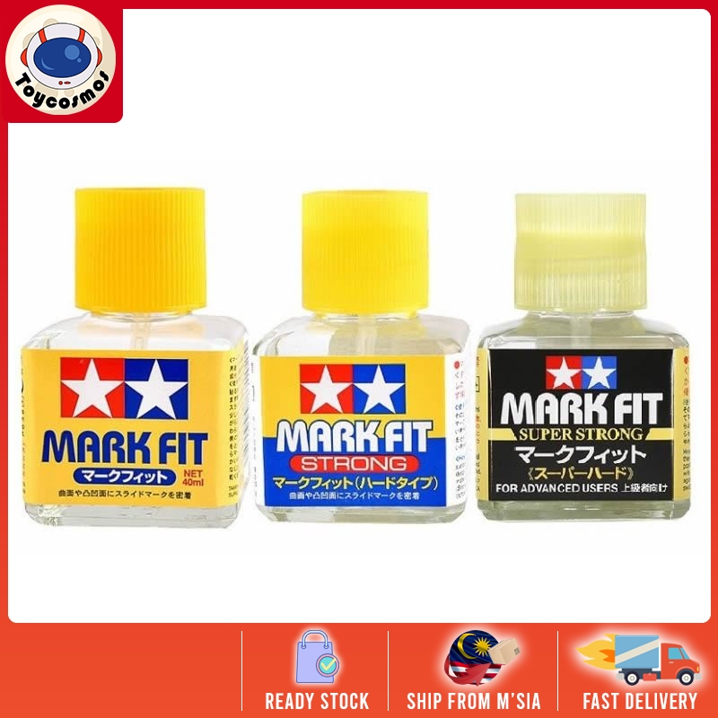 Tamiya Brand Mark Fit Strong Super Strong Water Decal Solution 40ml for ...