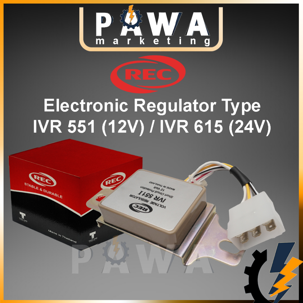 REC 100% IVR551 IVR615 12V 24V Voltage Regulator Electronic Type Short ...