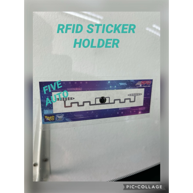 RFID.STICKER.HOLDER.FOR.CAR.WINDSCREEN.FRONT.NO.GUM.STICKER | Shopee ...