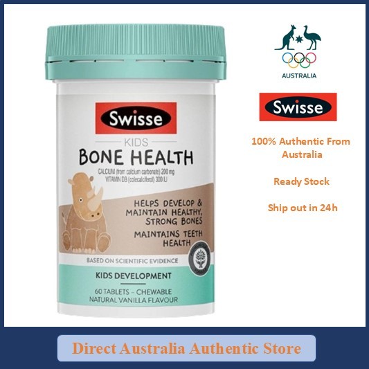 SWISSE Kids Bone Health 60 Tablets | Shopee Philippines
