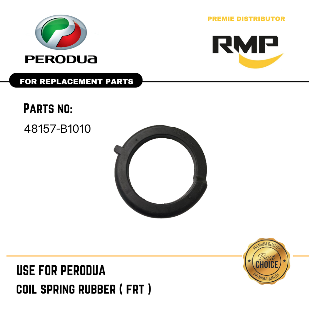 PERODUA FRONT COIL SPRING RUBBER UPPER FOR PERODUA MYVI | Shopee ...
