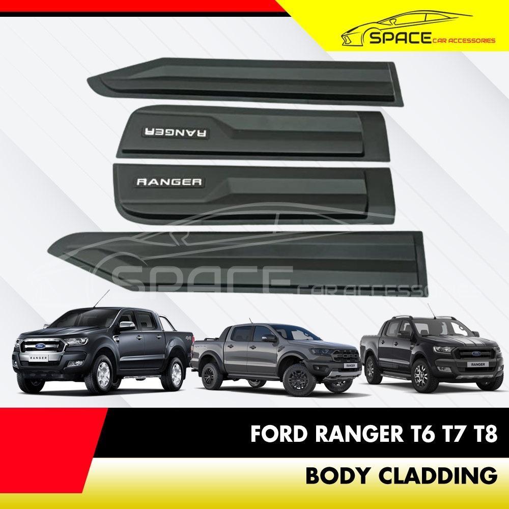 Ford Ranger T6 T7 T8 2011-2019 Door Garnish Side Door Cladding ...