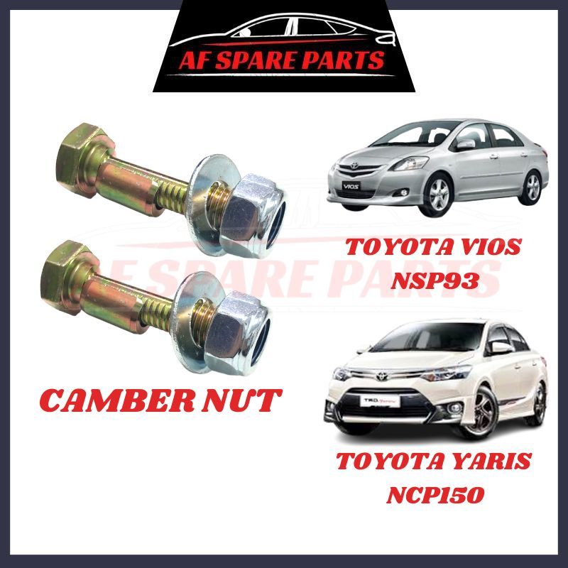 Toyota Camber Chamber Nut Vios NCP93 Vios NCP150 Camber Nut Front ...