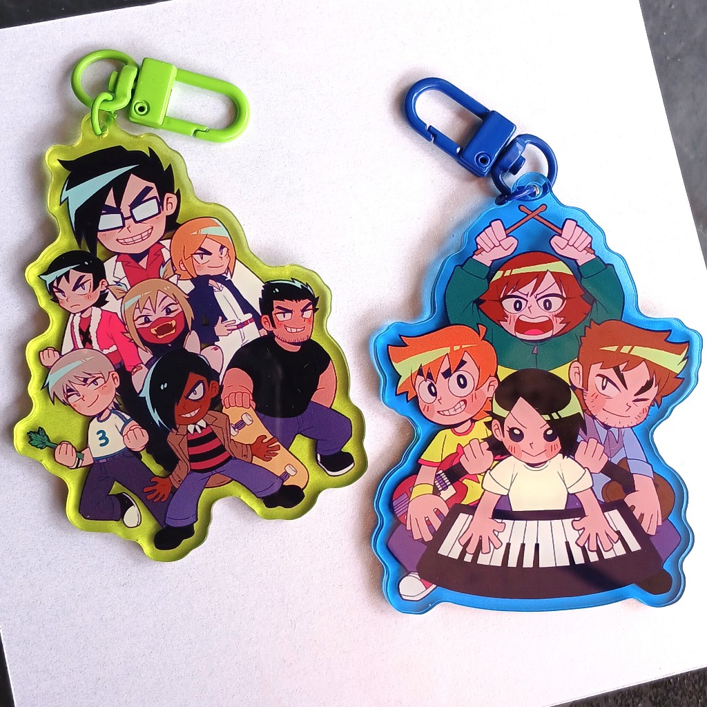 SCOTT PILGRIM SPTO 8cm Acrylic Keychains | Shopee Philippines