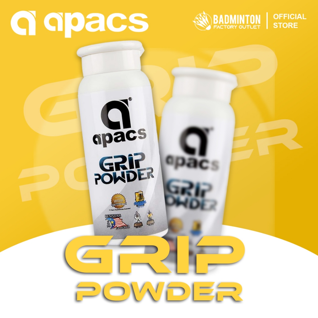 APACS Grip Powder - Anti Slip Non-Slip Grip Powder Yonex Grip Powder ...