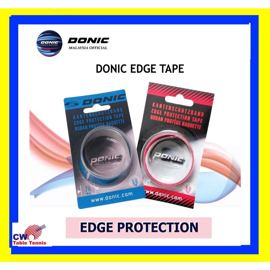 Donic Edge Tape Edge Protection Table Tennis Accessory Table tennis ...