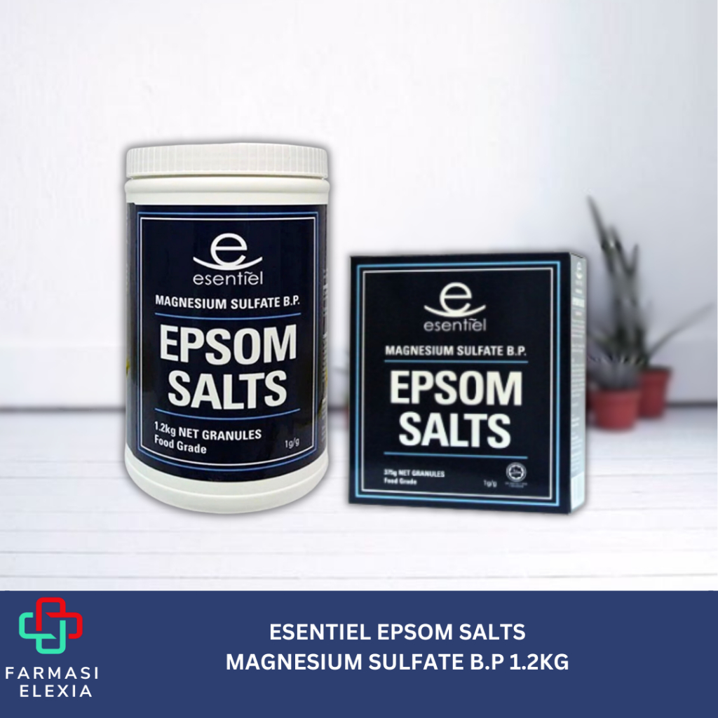 ESENTIEL EPSOM SALTS 1.2KG / 375G | Shopee Philippines