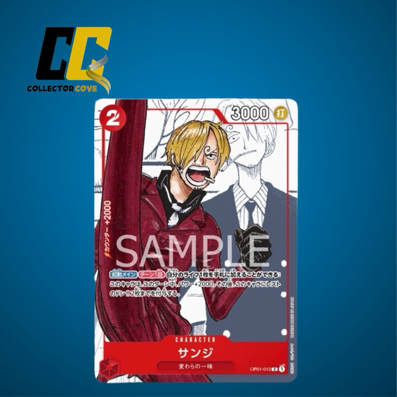 One Piece OP01-013 Sanji 25th Anniversary Limited Edition Card Foil | Shopee Philippines