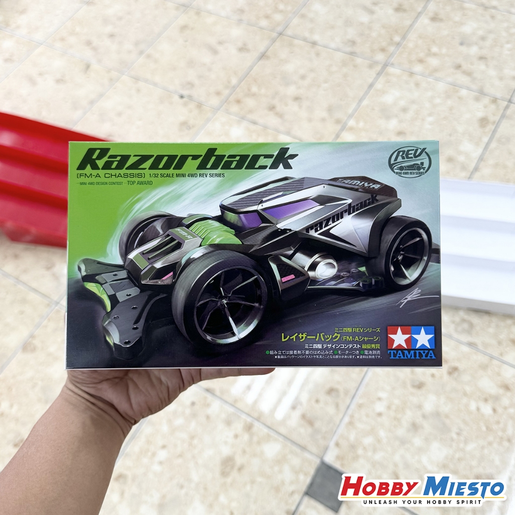 Tamiya 18713 Razorback (FM-A chassis) (Mini 4WD) | Shopee Philippines