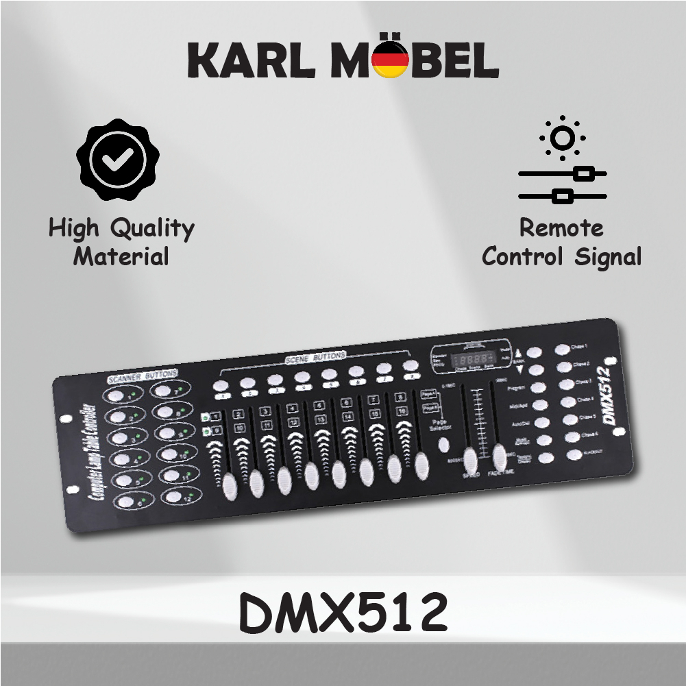 DMX 512 controller 192 Stage lighting console Professional For Led Par ...