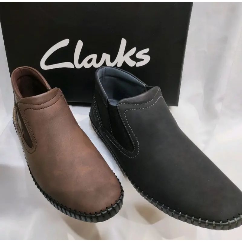 Clarks Loafer, Pure Leather, Kasut Kulit Clarks, Ship in 24hour, New ...