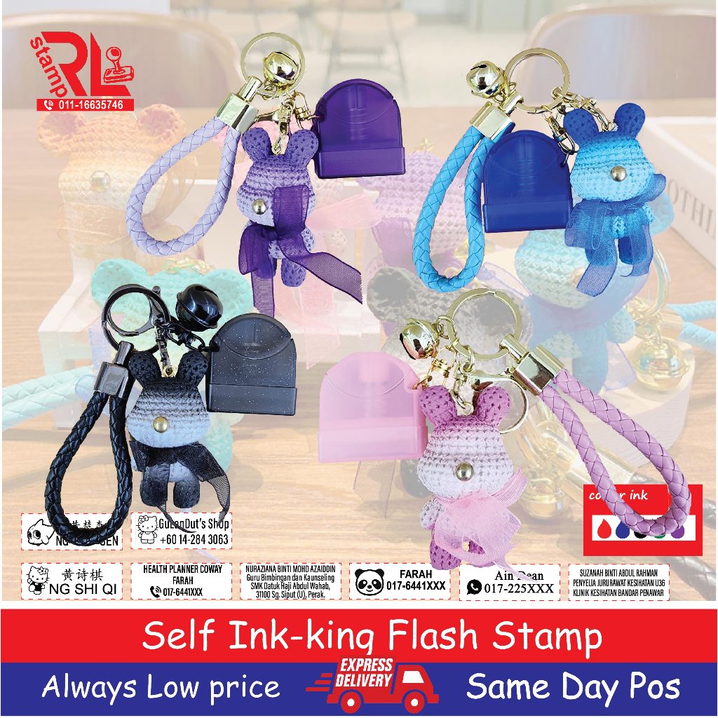 28RB Cop Nama, Jururawat Chop, Nurse Chop, Rubber Stamp, Flash Cop ...