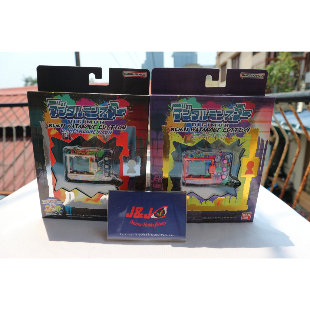 DIGIMON KENJI WATANABE EDITION Metalgreymon & Numemon | Shopee Philippines