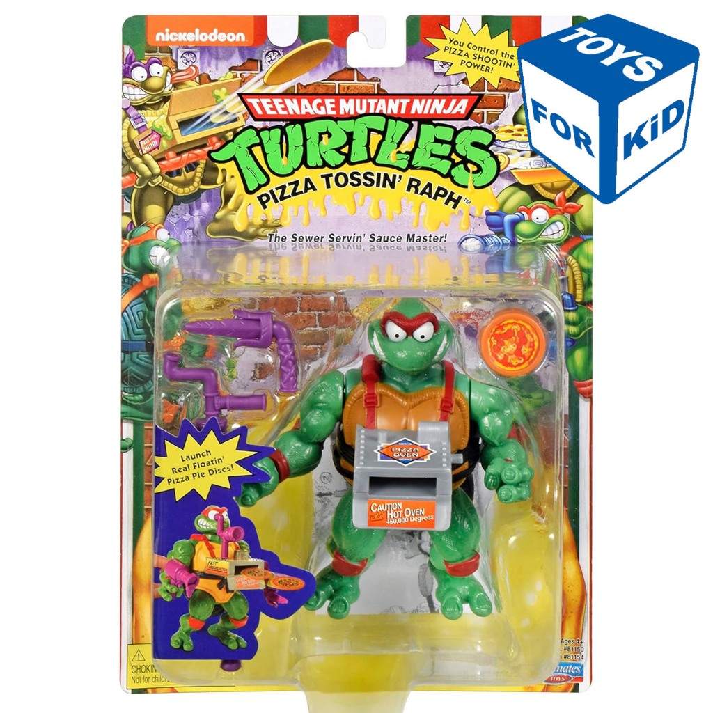 TMNT Teenage Mutant Ninja Turtles Classic Pizza Tossin' Raphael by ...