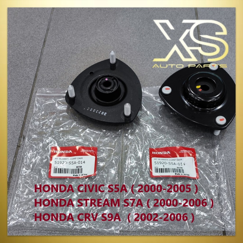 100% HONDA CRV S9A 2002-2006 / CIVIC S5A 2000-2005 / STREAM S7A 2000-2006 FRONT ABSORBER ...
