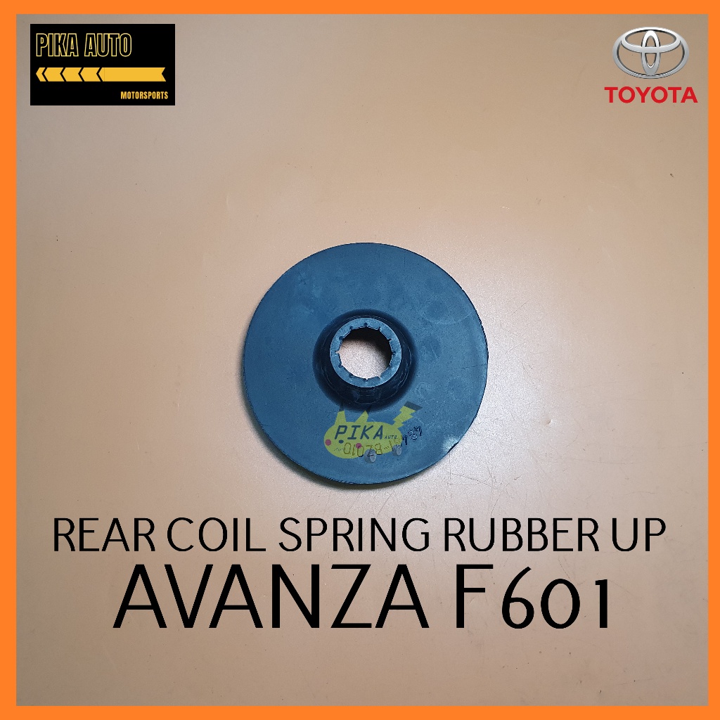 TOYOTA AVANZA F601 REAR COIL SPRING RUBBER UP 48481-BZ010 | Shopee ...