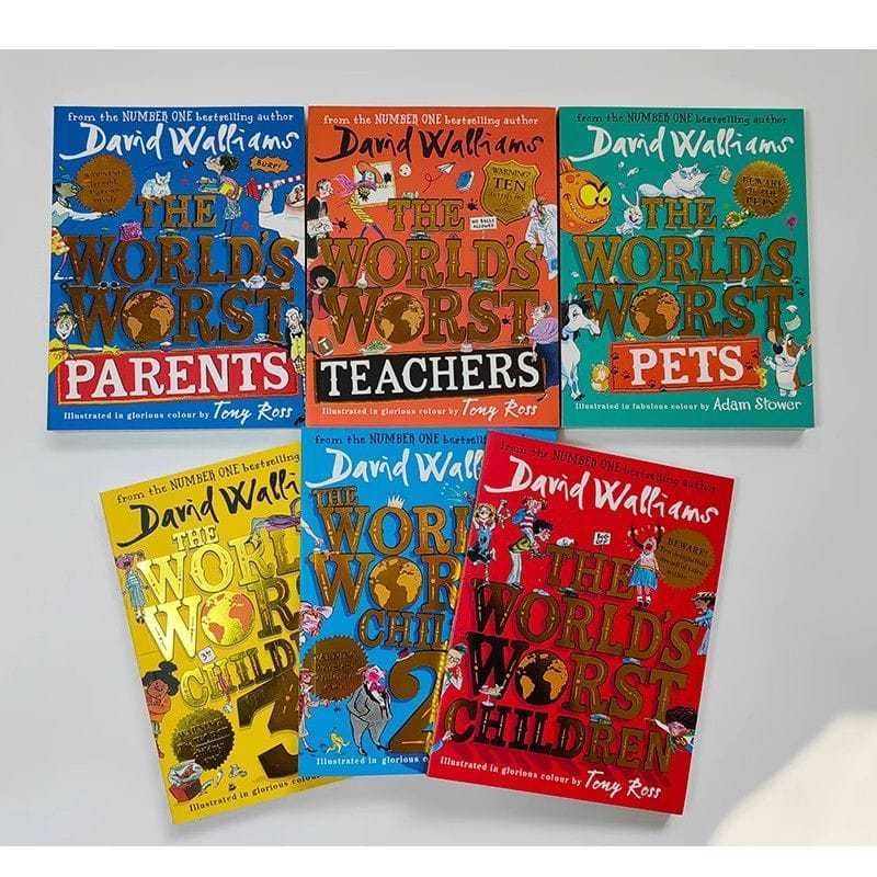 David Williams The World’s Worst Book series (6 Books / Set) | Shopee ...