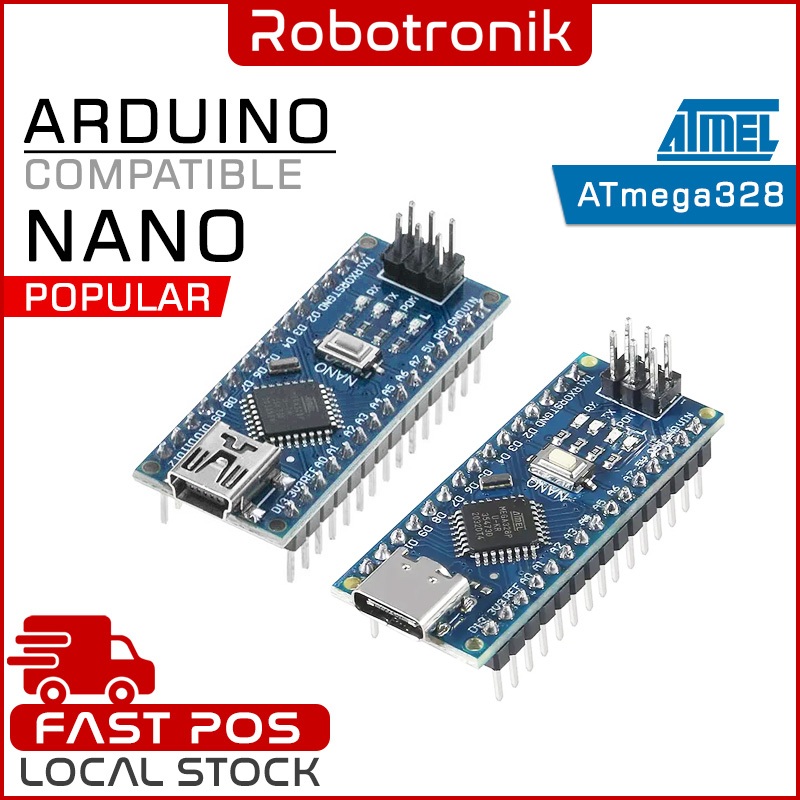 Nano V3 Ft232 Microcontroller Atmega328 Development Board Arduino 7459