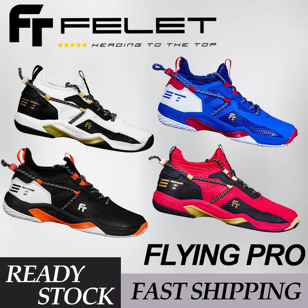 FELET Badminton Shoes Flying Pro Series | Shopee Philippines