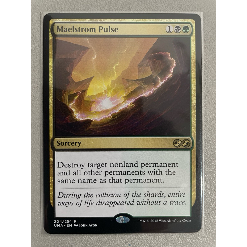 MTG:Ultimate Master (UMA) U24/040 S - Maelstrom Pulse (Topper Foil ...