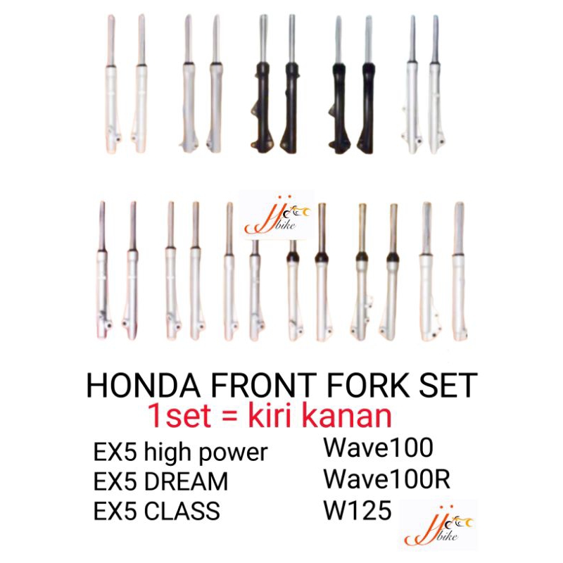 HONDA EX5 high power DREAM EX5 CLASS W125 W100 W100R FRONT FORK SET ...