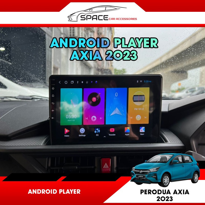 Android Perodua Axia 2023 10 INCH Android Player WITH CASING | Shopee ...