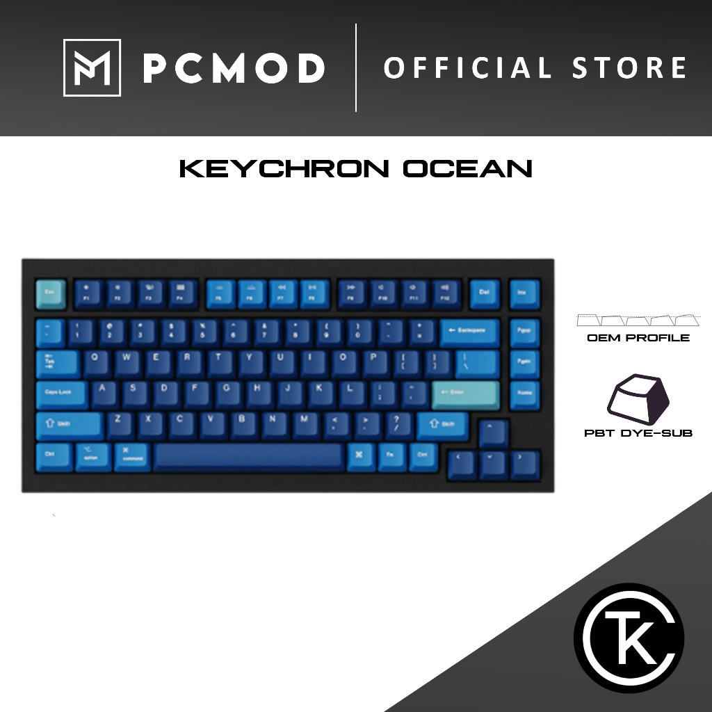 Keychron OCEAN OEM Profile Keycaps PCMOD x KEYMOD | Shopee Philippines