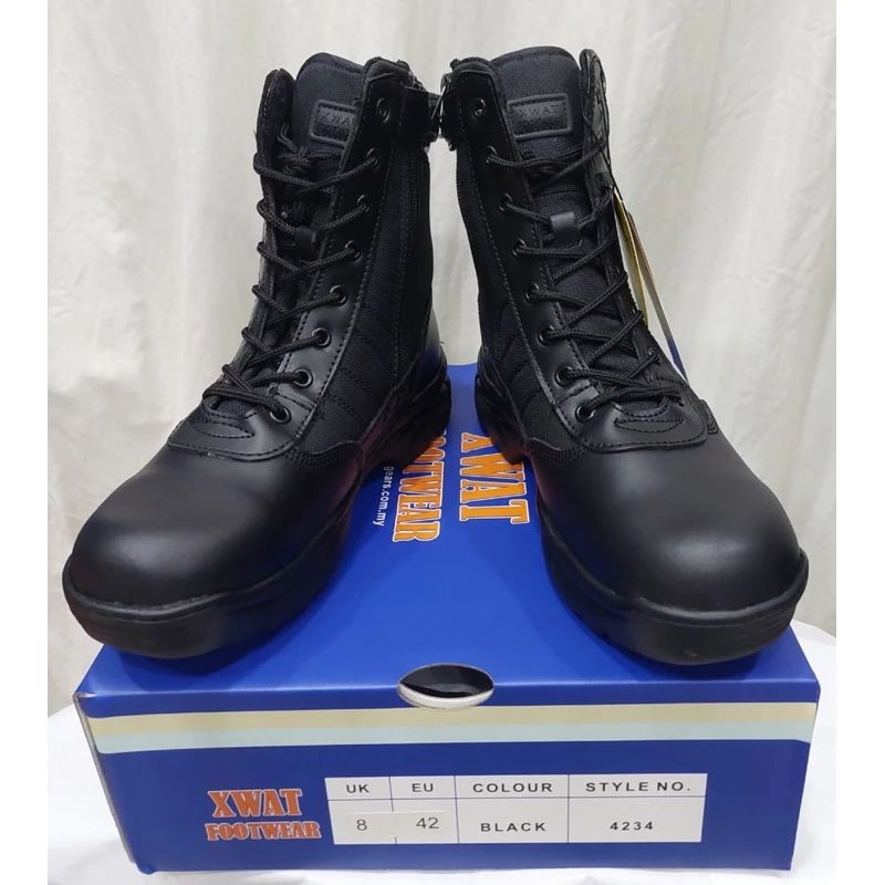 Kasut Tactical Boot Xwat | Shopee Philippines