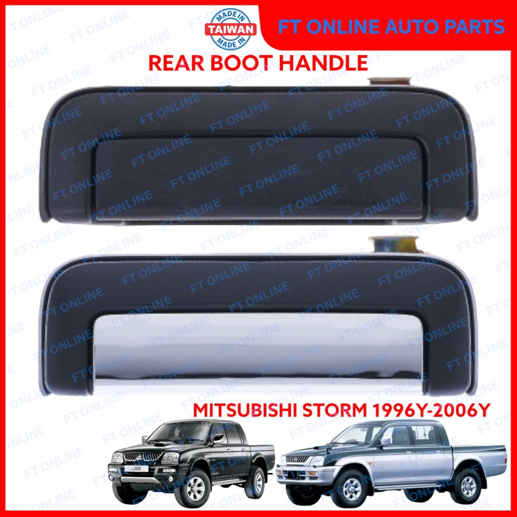 MITSUBISHI STORM 1996-2006 L200 K74 HANDLE TAILGATE REAR BOOT BONNET ...