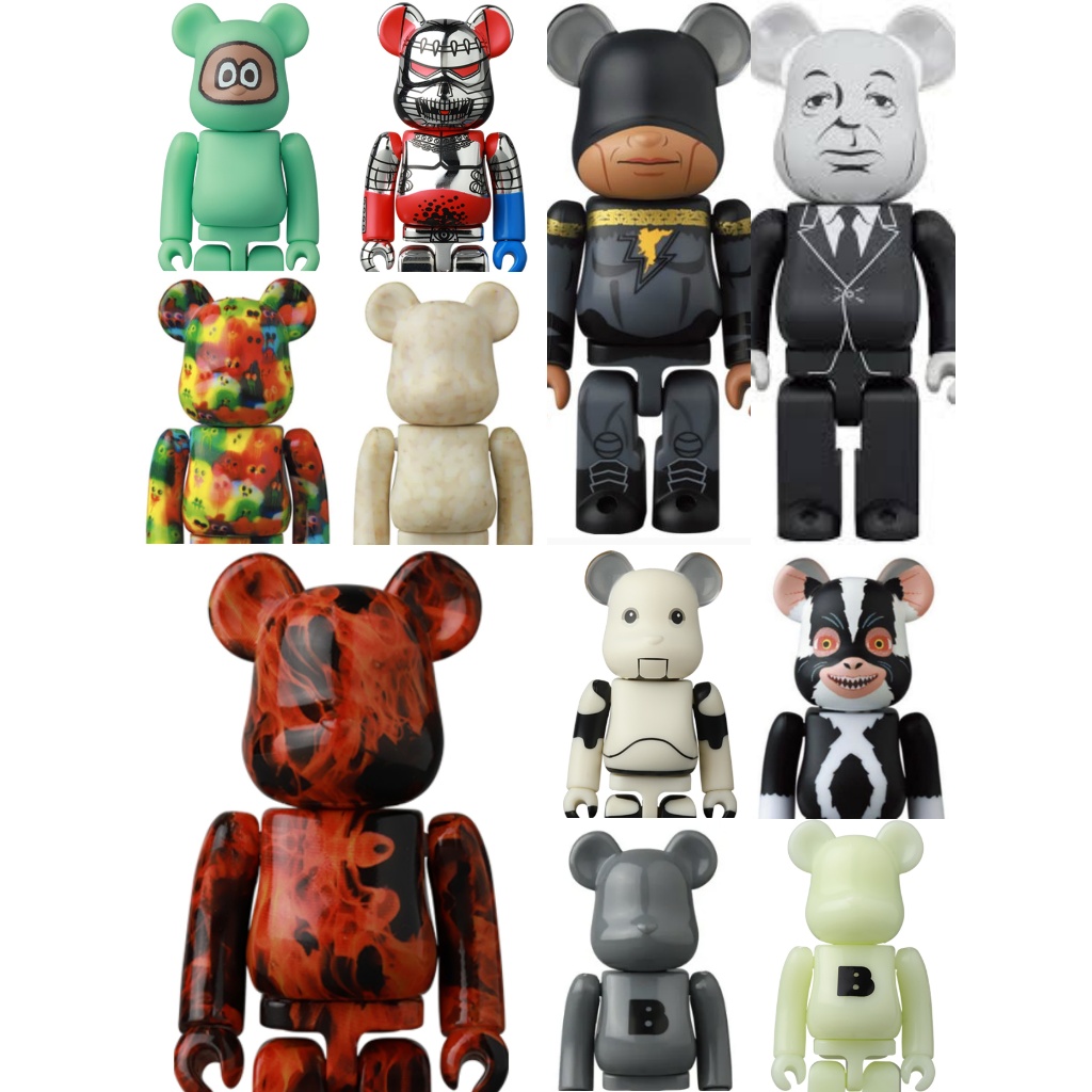 Bearbrick Series 43, 44, 45, 46 Basic, Pattern, Cute, Artist, Hero ...