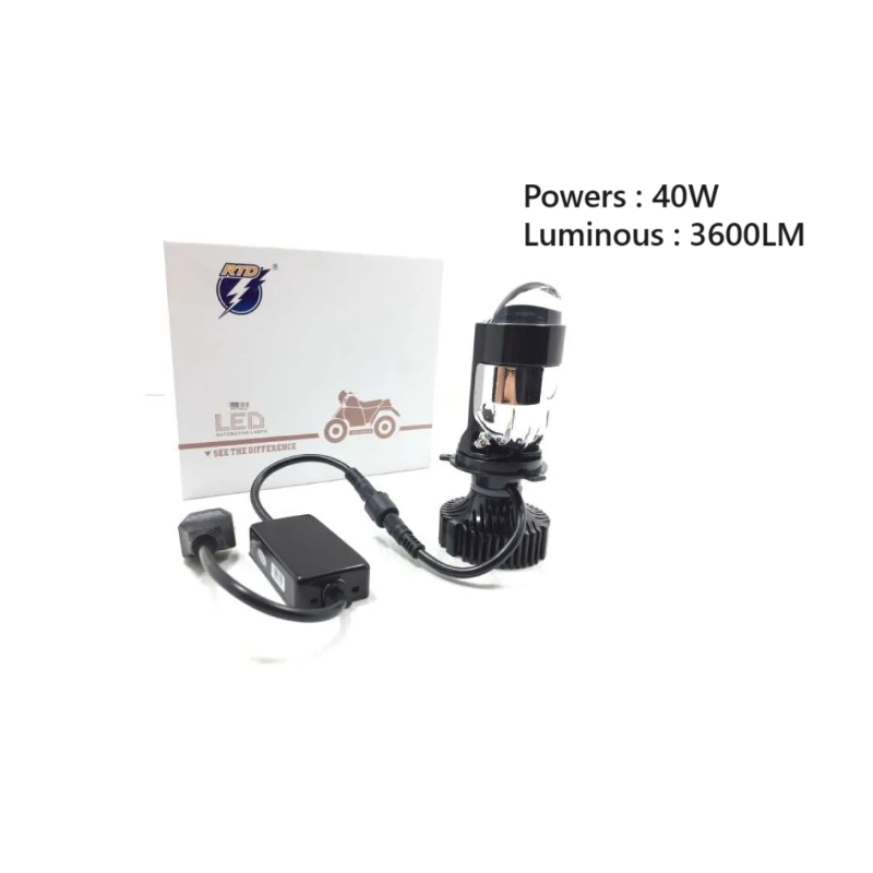 RAYTON RTD AC/DC M01X RHD LED MOTORCYCLE HEADLIGHTS PROJECTOR LENS ...